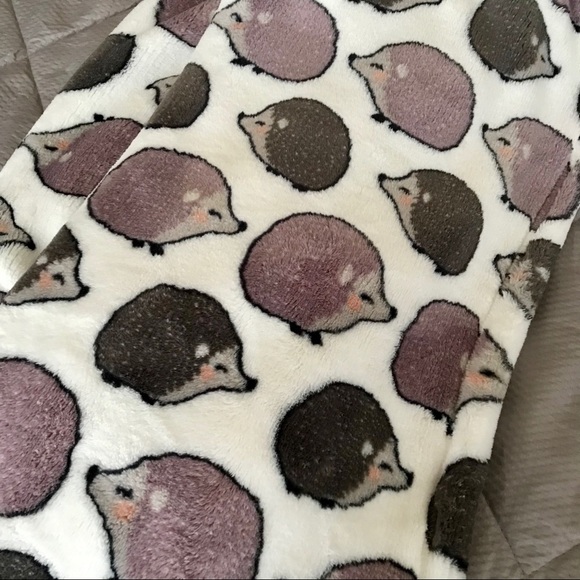 Marlo Lorenz | Bedding | Thro By Marlo Lorenz Hedgehog Purple Gray ...